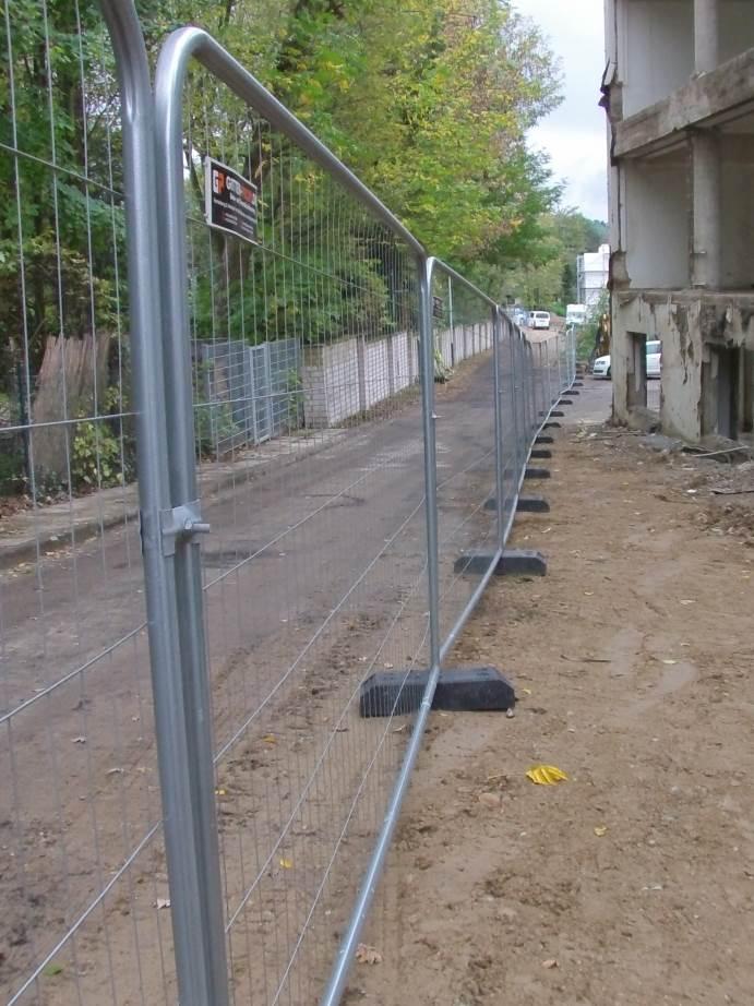 Bauzaun mieten in Bad Honnef z.B. für eine Baustelle | Gitter-Profi.de